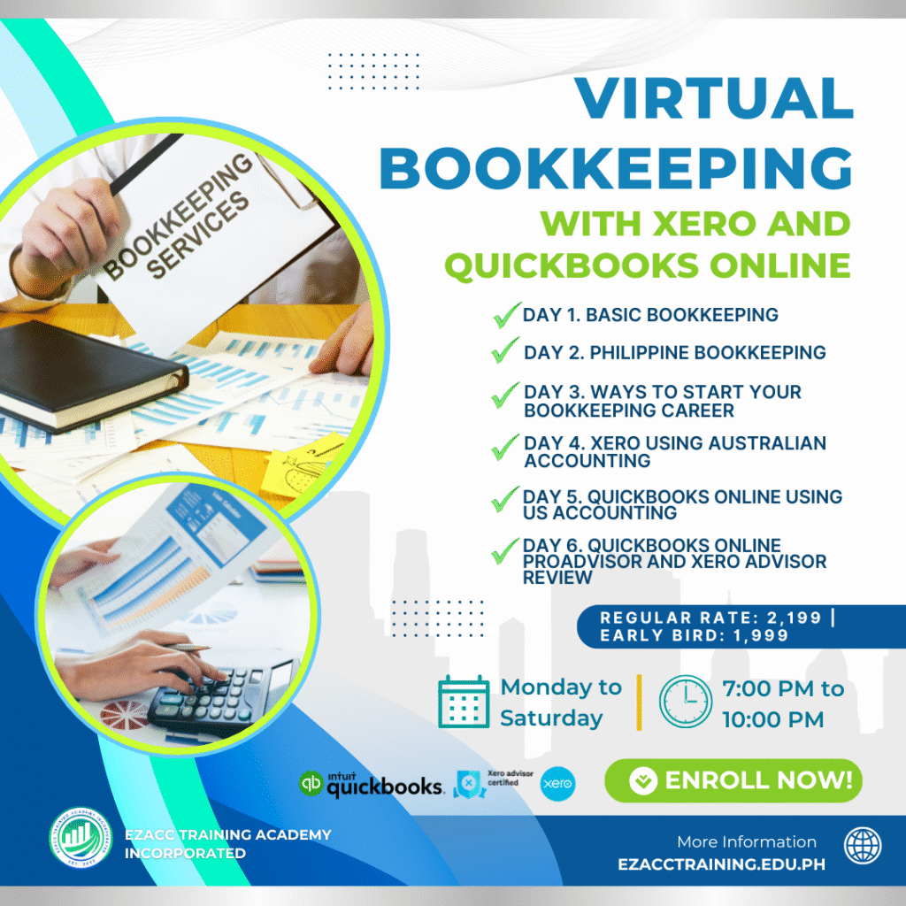 Virtual Bookkeeping with XERO & QuickBooks Online - Ezacc Training Academy